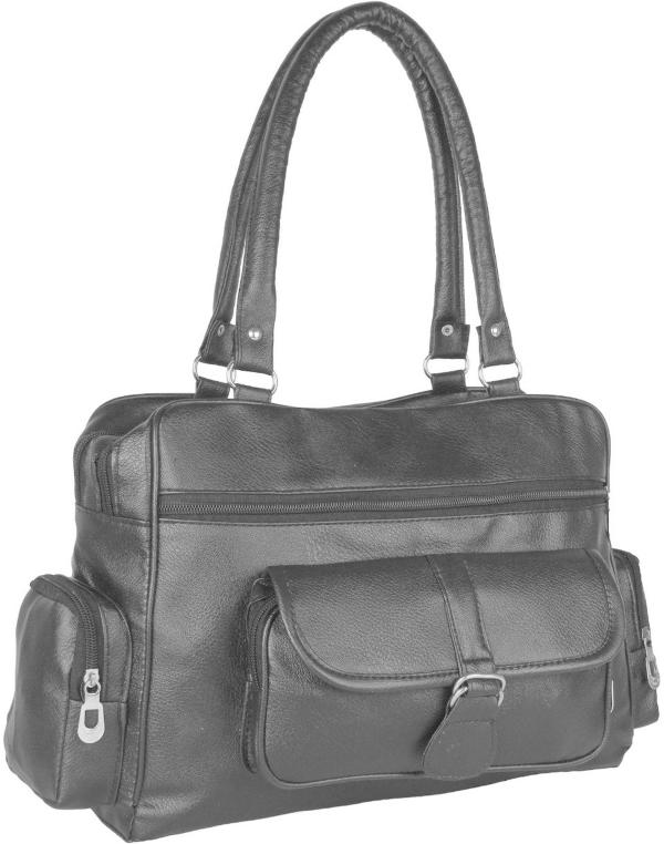 SARA Black PU Hand Messenger Bags - Extra Spacious - JioMart