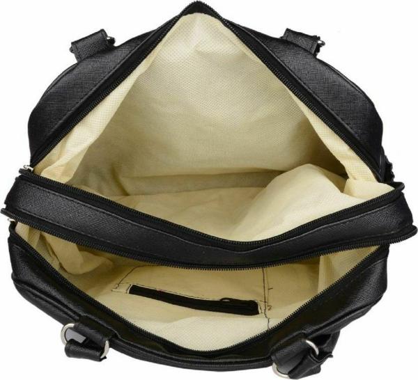 SARA Black PU Hand Messenger Bags - Extra Spacious - JioMart