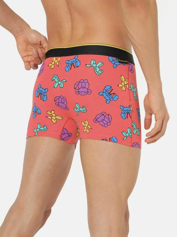 Bummer Floaties Pink Printed Modal Trunks for Men - JioMart
