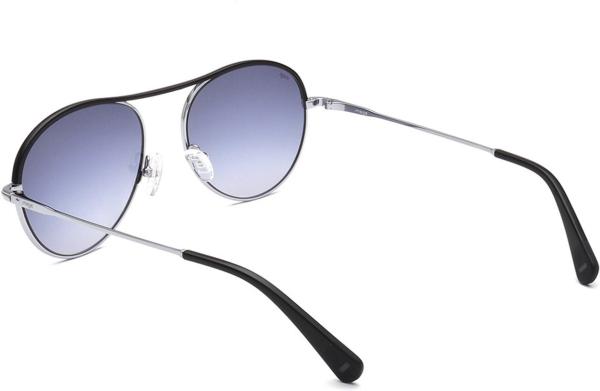 Image Men Gradient Round Blue Sunglasses - JioMart