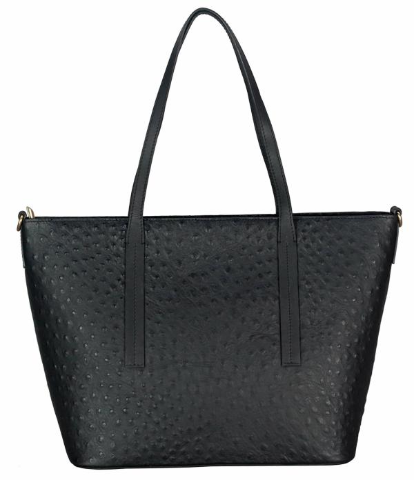 Adamis Hermine Black Double Handle Shoulder Bag - JioMart