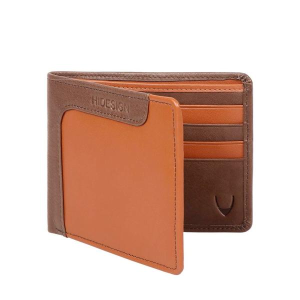 Hidesign Men Brown Leather Wallet - JioMart