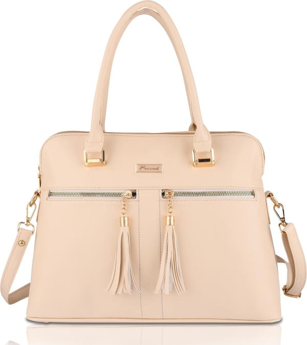 Fommil Women Beige Handbag - JioMart
