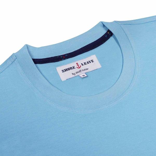 The Stiff Collar Men Blue Shirts - L - JioMart