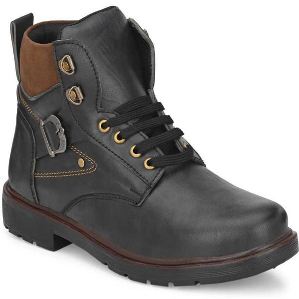 DLS WEAR BOOTS FOR MEN Boots For Men (Black) - JioMart
