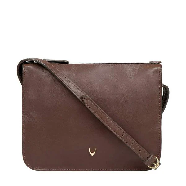 Hidesign Women Brown Genuine Leather Sling Bag - JioMart