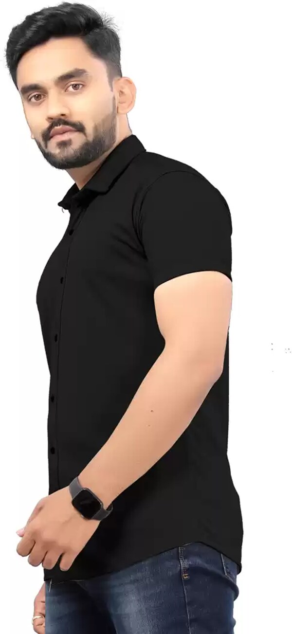 Kalix International lycra stretchable shirts for men|Half Sleeve - JioMart
