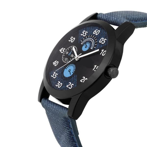 Crispy Analog Multicolor Dial Multicolor Strap Watch For Men (Pack of 2 ...