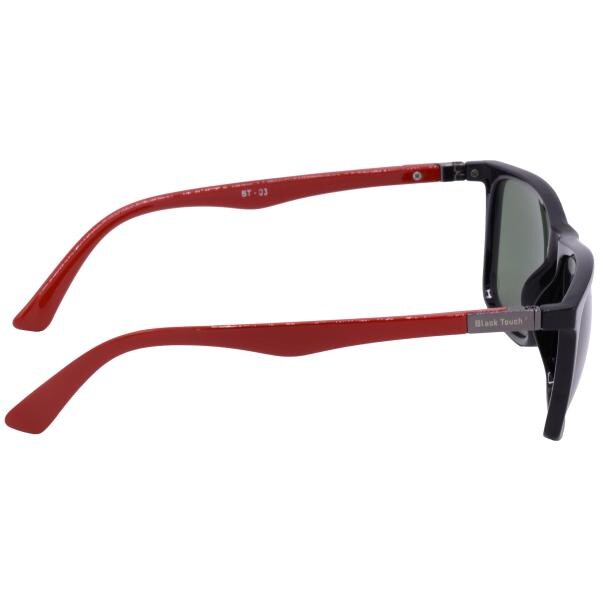 Hrinkar Men Women Boys & Girls Rectangular & Sunglasses Black & Red ...