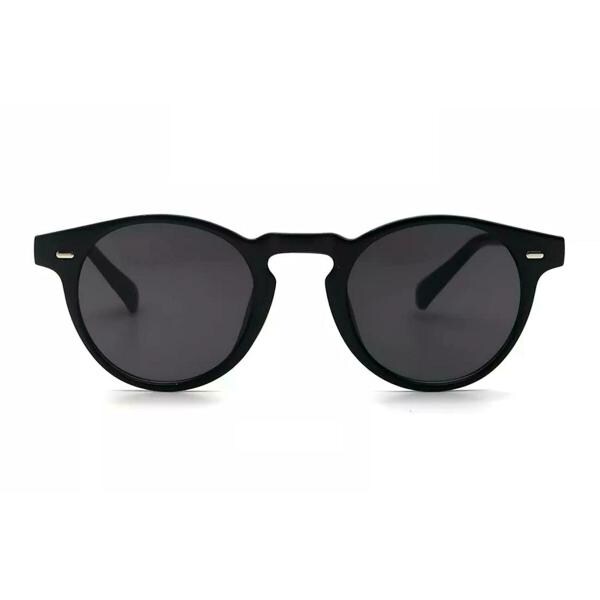 ELEGANTE UV Protected Round Black Sunglasses For Men - JioMart