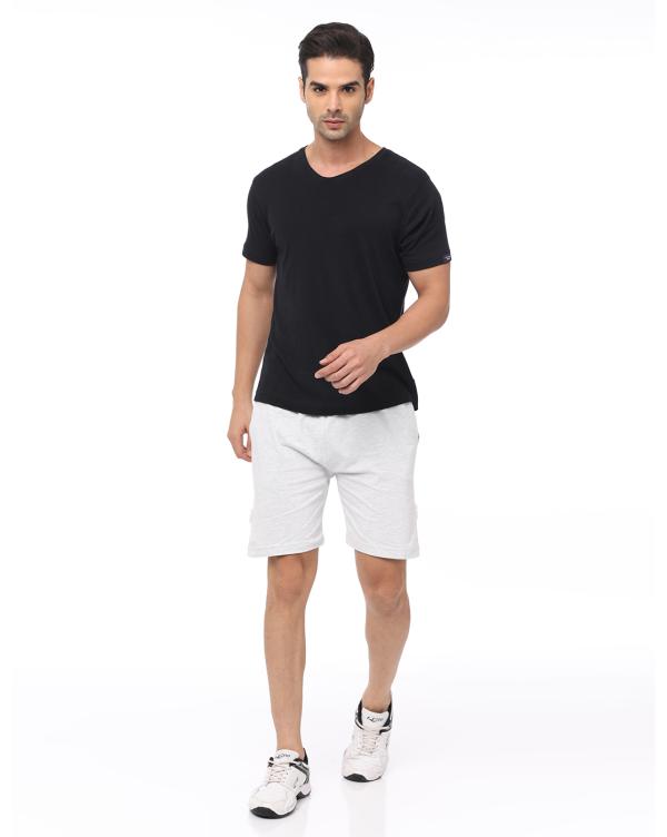 Crepeon Cotton White Shorts for Men (Pack of 1) (L) - JioMart