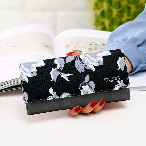 EXOTIC Women Grey Polyurethane Wallets - JioMart