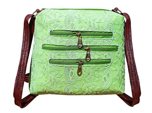 FFC-Fashion For Choice Green Sling Bag - JioMart