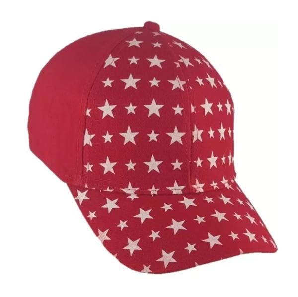 ATABZ Cotton Long visor sports red star caps for men - JioMart