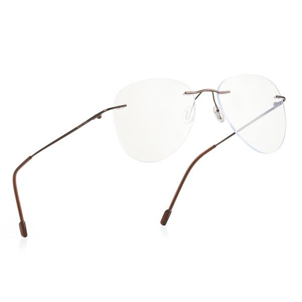 Royal Son Rimless Aviator Spectacle Frame For Men And Women - JioMart
