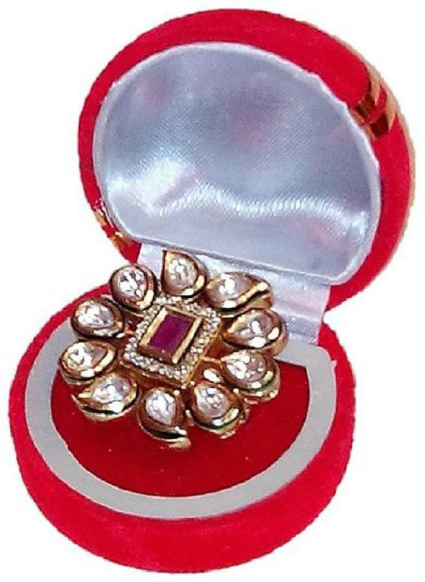 Addyz Velvet Red Vanity Box - JioMart