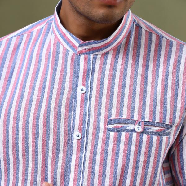 Tistabene Ruby Grove Stripe Cotton Shirt - JioMart