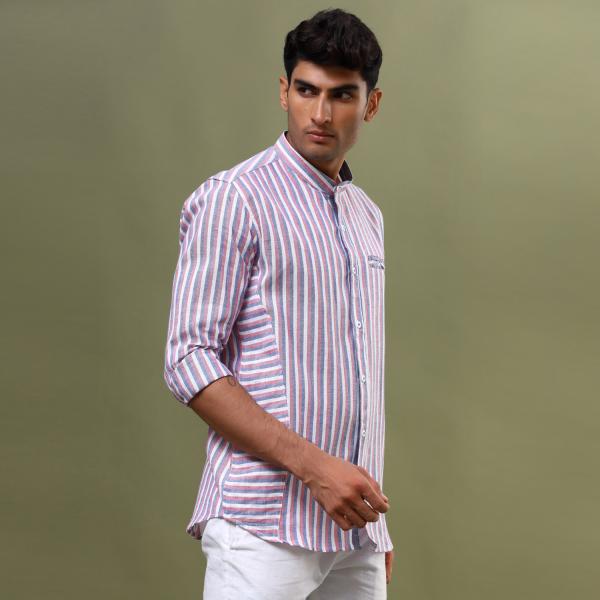 Tistabene Ruby Grove Stripe Cotton Shirt - JioMart