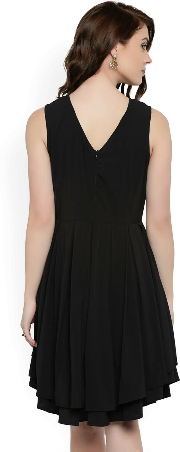 Rare Women Black Solid Dress - JioMart