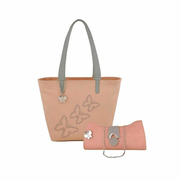 Butterflies Women's Super Saver Combo (Peach and Grey) (BNS WB0171 ...