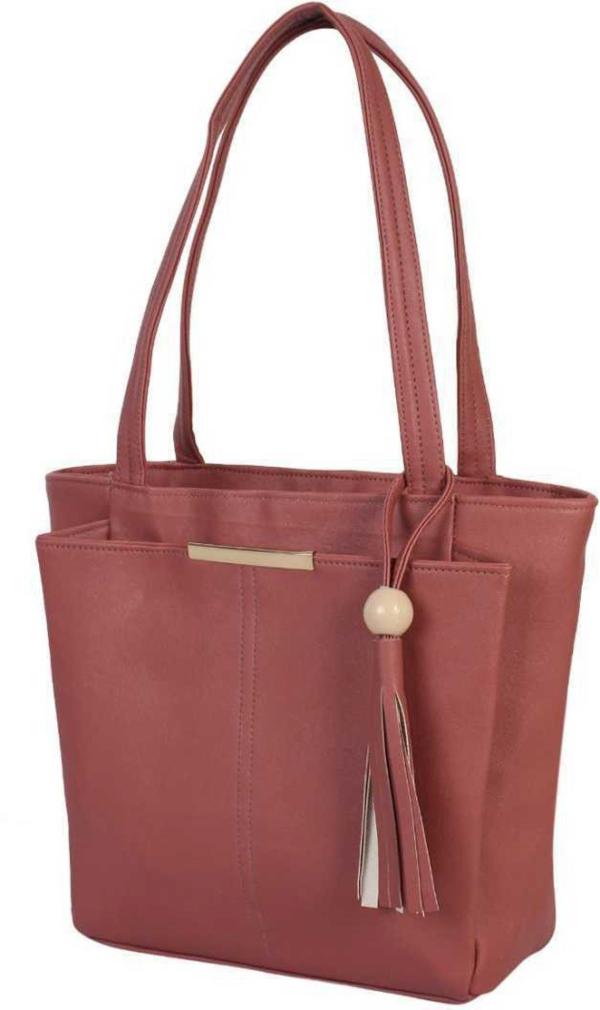 Duxbury Women Pink Polyurethane (PU) Shoulder Bag - JioMart