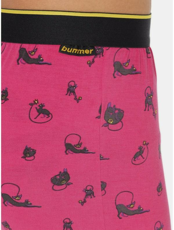 Bummer Undercats Pink Printed Modal Boxer for Men - JioMart