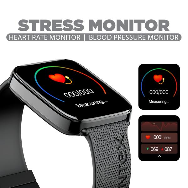 Intex FitRist Vogue S1 Smart Watch, 1.7 Colorful Display with BT ...