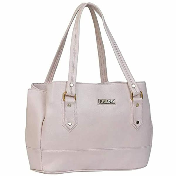 Aisna Sara Pink Polyurethane Handbag - JioMart