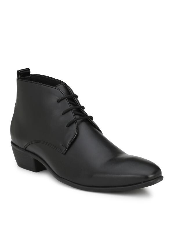 Delize mens Black Derby Boots - JioMart