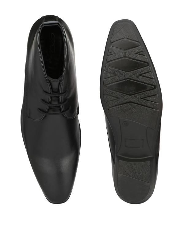 Delize mens Black Derby Boots - JioMart