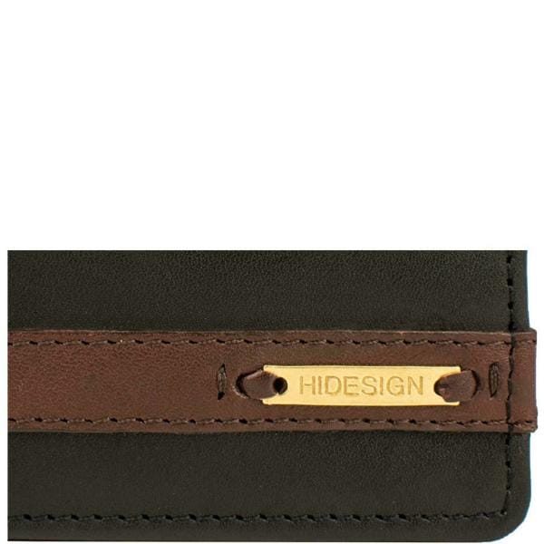 Hidesign Men Black Leather Wallet - JioMart