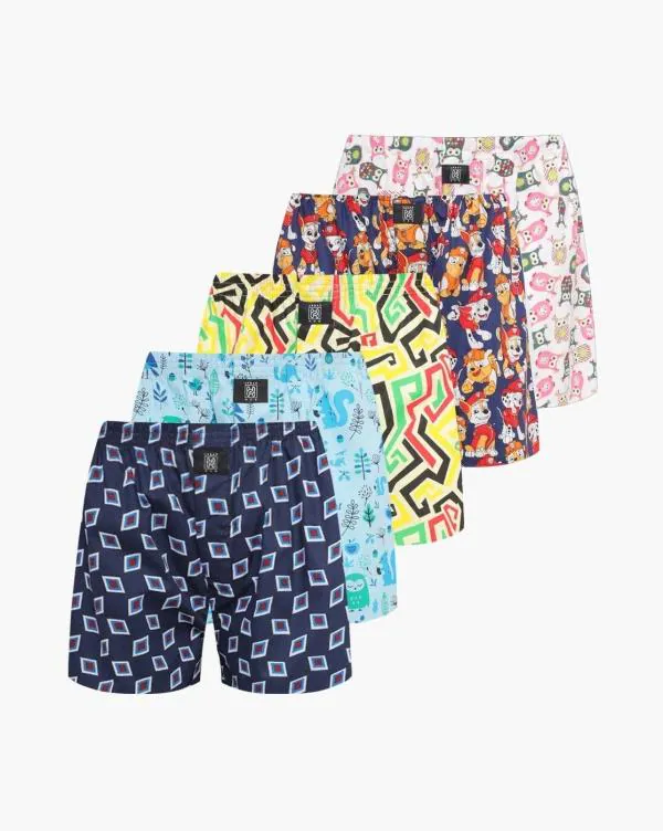 Urban Hug Men Boxers Pack of 5 - JioMart