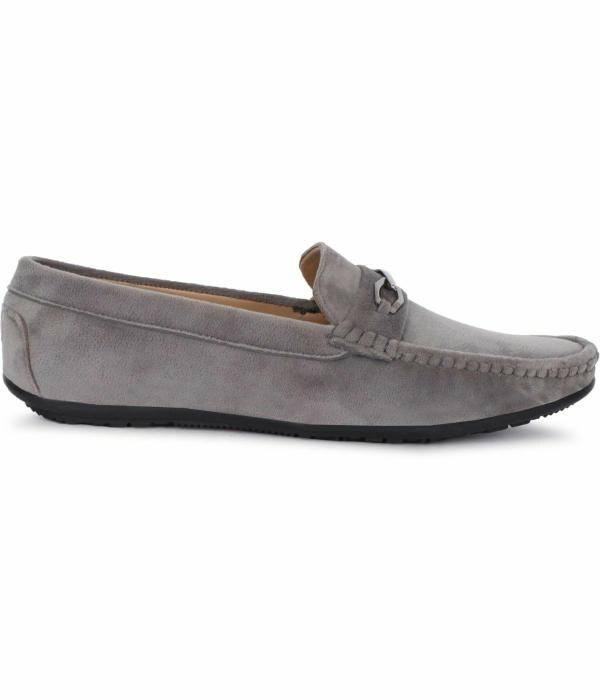 Punch Grey Loafers for Men - JioMart