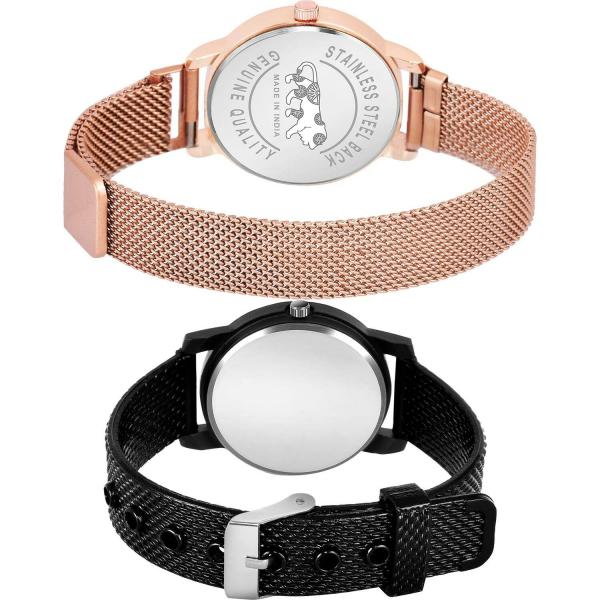 NIKOLA Treading Professional Magnet Chain Rose Gold And Black Colour ...