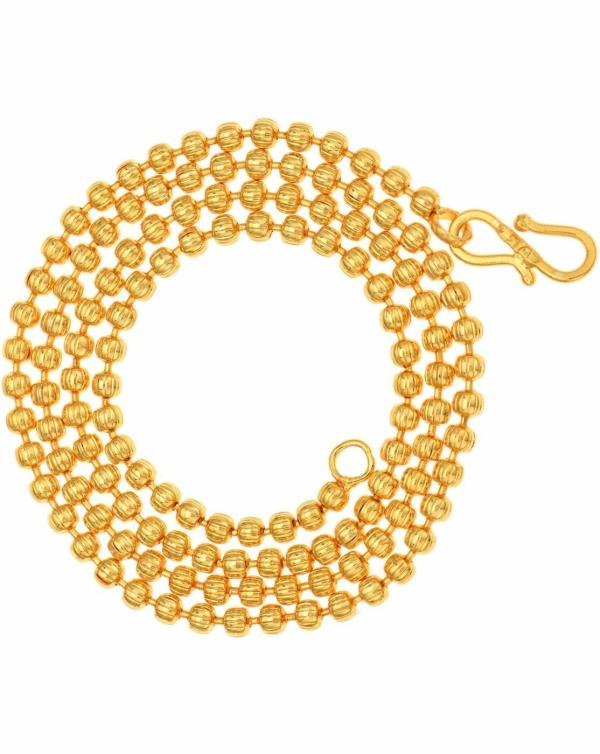 VITA BELLA Gold Plated Brass Chain Set (Unisex) (Pack of 4) - JioMart