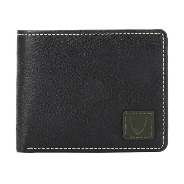 Hidesign Men Black Leather Wallet - JioMart
