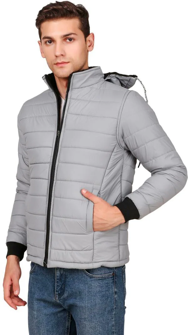 Christy World Men Grey Casual Jacket - JioMart