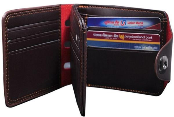 FASHLOOK Men Brown Synthetic Wallet - JioMart
