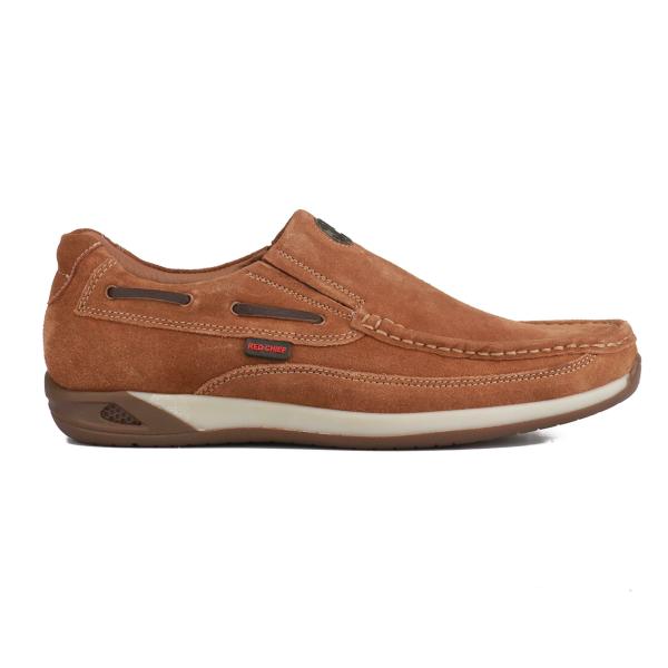 Red Chief Men's Rust Leather Casual Shoes - JioMart