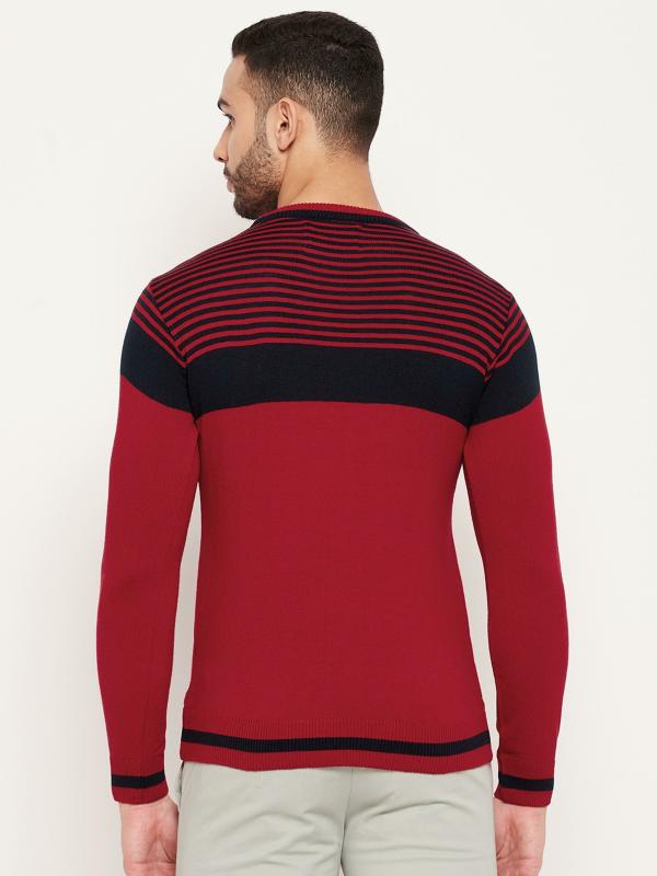 Duke Stardust Men Full Sleeve Striped Sweater - JioMart