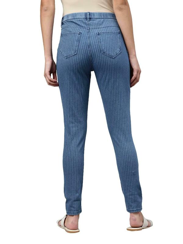 GO COLORS Store Women Dark Blue Denim Jeans - JioMart