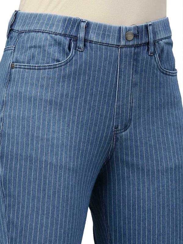 GO COLORS Store Women Dark Blue Denim Jeans - JioMart