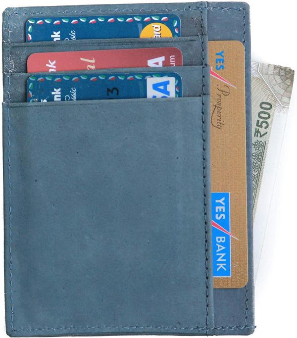 Silkon Men Blue Card Holder - JioMart