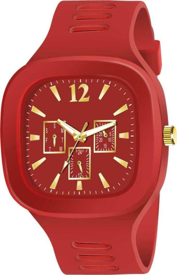 TRUE COLORS Analog Red Dial Red Strap Watch for Boys - JioMart