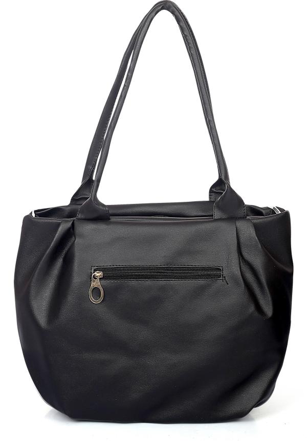 nh Collection Women Black Shoulder Bag () - JioMart