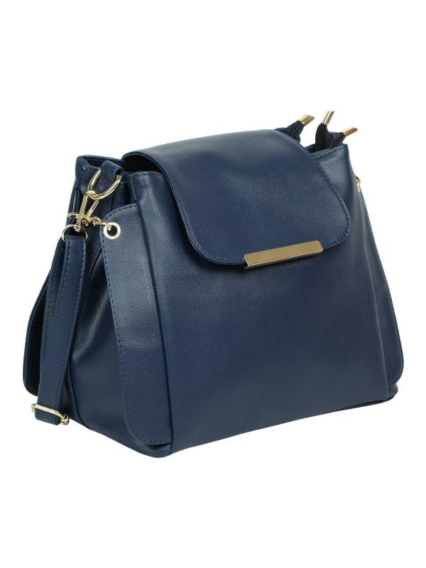 Bagsy Malone Stylish Multi-compartment Sling Bag Blue - JioMart