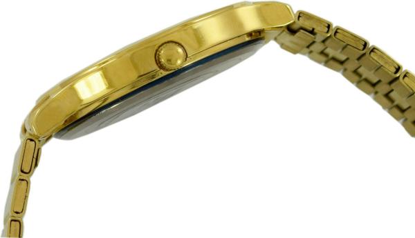 Maxima Analog White Dial Golden Strap Watch For Men (32551CMGY) - JioMart