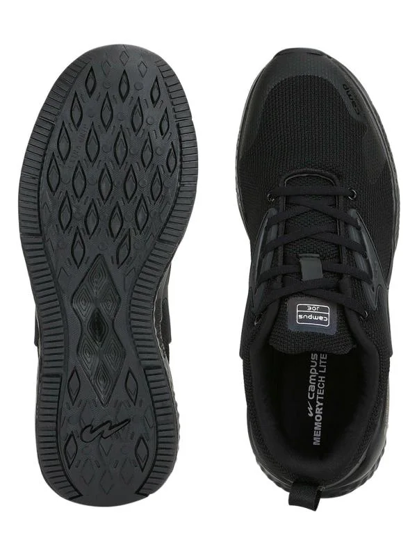 Campus SIMON PRO Black Men's Running Shoes - JioMart