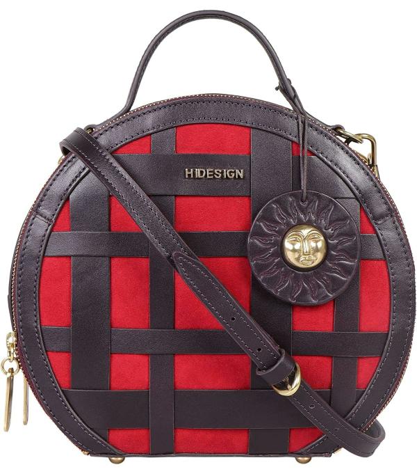 Hidesign Women Multicolor Genuine Leather Sling Bag - JioMart