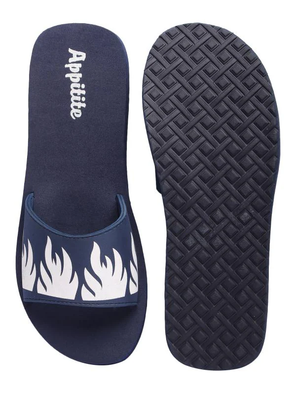 Appitite Blue Comfortable EVA Sliders for Men - JioMart